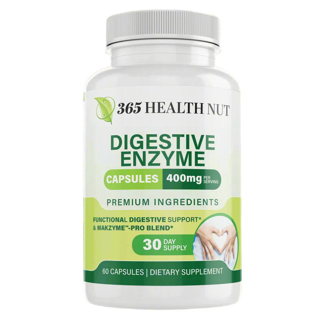 Digestive Enzyme 400mg – 365 Health Nut